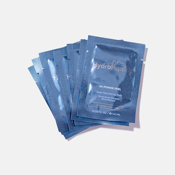 5X Power Peel Face Exfoliating Pads – HydroPeptide