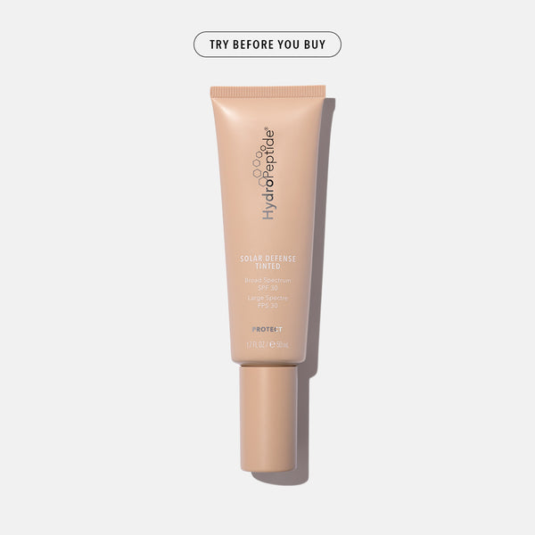 Solar Defense Tinted SPF 30 - Mineral Face Sunscreen - HydroPeptide